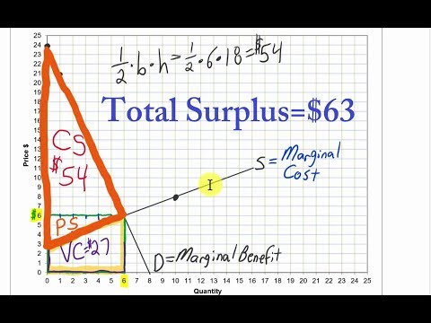 Introduction to Consumer and Producer Surplus, Deadweight Loss