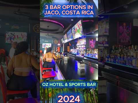 🇨🇷 3 Bar Options in Jaco, Costa Rica