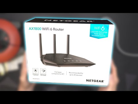 Netgear RAX10 AX1800 WIFI 6 Router: Unboxing & Setup!
