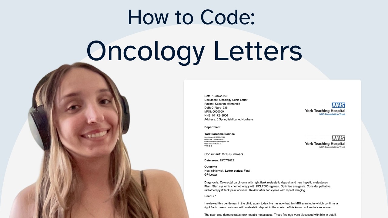 How to Code Oncology Letters with BetterLetter