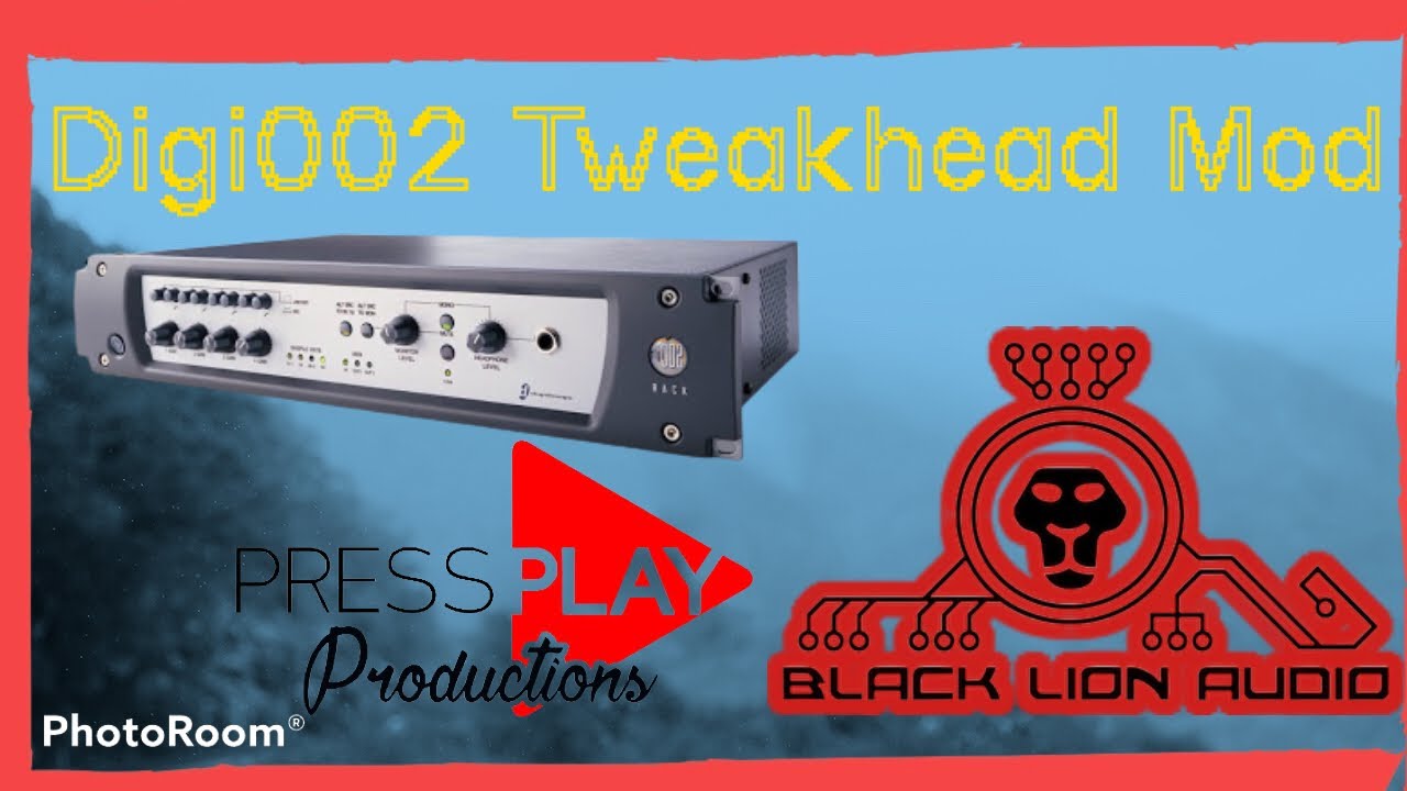 Digi002 black lion audio mod