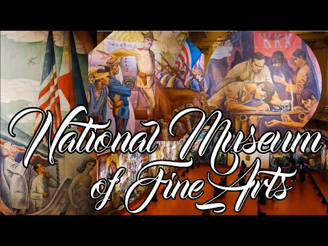 Manila Philippines π΅π National Museum Of Fine Arts || Walk Around