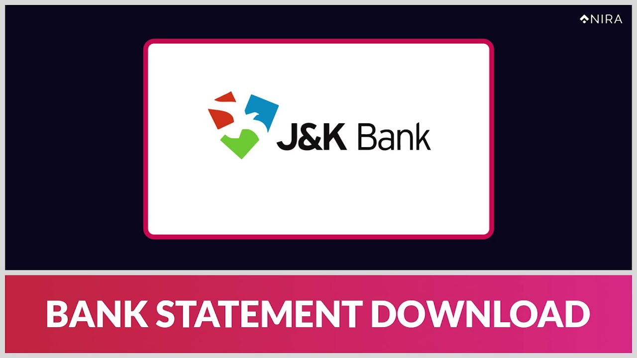 How To Download J&K Bank Statement?