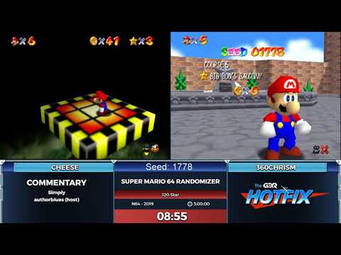 GDQ Hotfix presents Super Mario 64 Randomizer