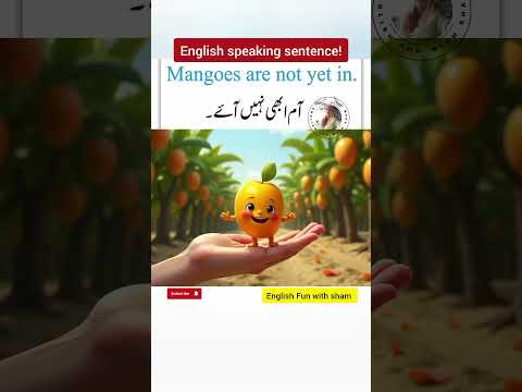 mangoes| short English sentence| summer| English vocabulary #shorts #mangoes #shortenglishsentences