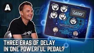 Black Country Customs by Laney The Difference Engine Stereo Delay Pedal ...
