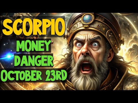 ♏🔮SCORPIO HOROSCOPE FOR TOMORROW,OCTOBER 23RD.THE HOROSCOPE FOR SCORPIOS FOR TODAY IS OCTOBER 23RD