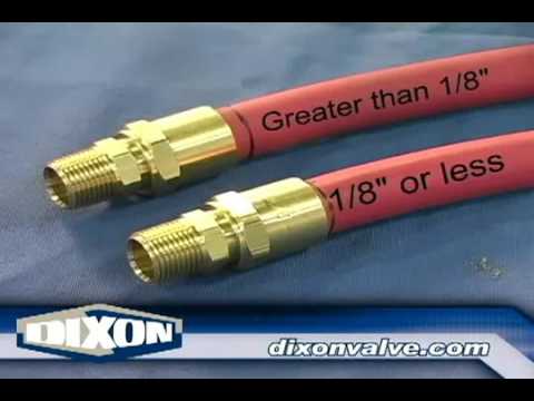 Dixon Valve Coupling Procedure 2305: Installation of Brass Reusable Fittings