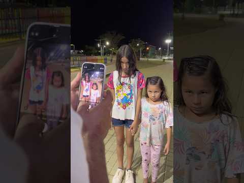 Le tomo la foto al fantasma de una niña