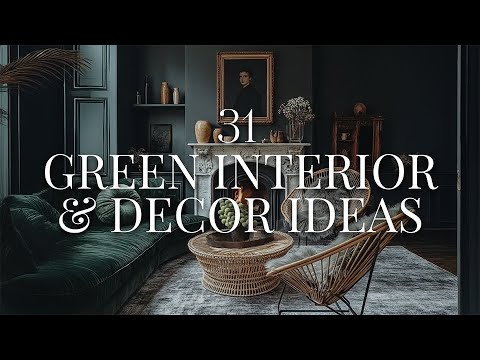 31 Gorgeous Green Decorating Ideas | Green Interiors | Green Decor