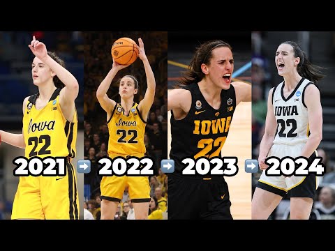 Caitlin Clark's career March Madness highlights (2021-2024)
