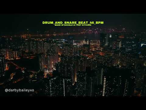 Google AI - Music LM AI Test Kitchen, Drum and Snare is the Backbone of Rock and Roll