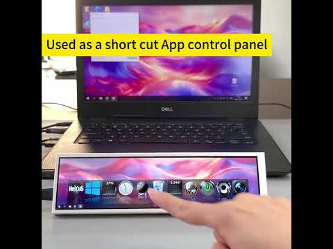 8.8-inch high definition bar display - wide application #computer #chassis monitoring #monitor