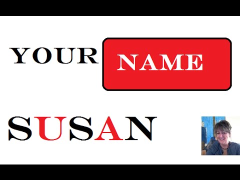 Susan: 1st Name Meaning