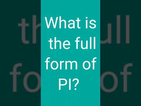 Full form of pi? #shorts #neet #educational