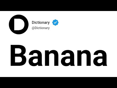 Banana Meaning In English