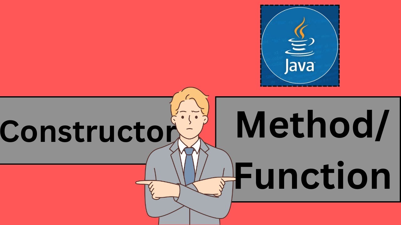 #994 Java  Interview Questions | Constructor vs method in java | Function vs constructor Java