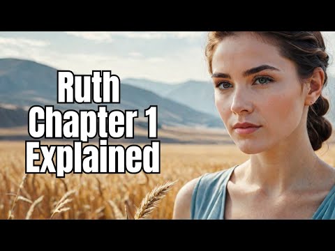 Ruth Chapter 1 Explained (The Famine and the Journey to Moab)