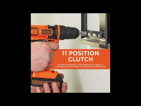 Black And Decker BD2KITCDDI Review Cordless Drill Combo Kit