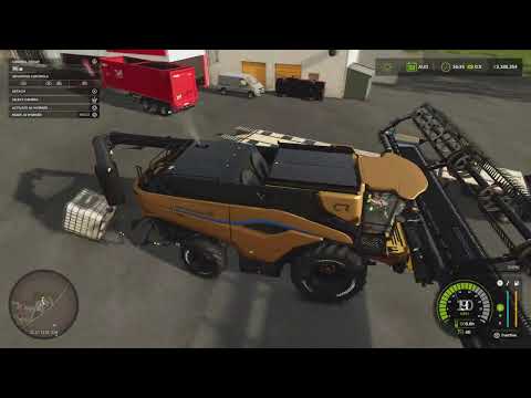 Harvesting 550000 liters of Wheat With Biggest Harvester | Farming Simulator 25