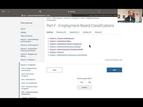 USCIS policy manual AMAZING resource for EB1 EB2 criteria