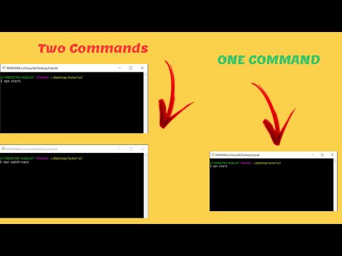 Run Node-Saa and live-server Together Using Only One Command || how pro developers do ||