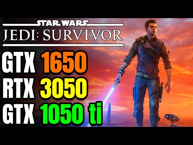 Best Star Wars Jedi Survivor graphics settings for RTX 3050