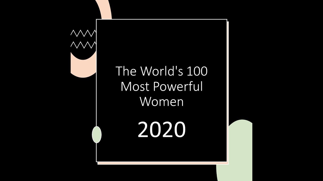 The World's 100 Most Powerful Women (2020)
