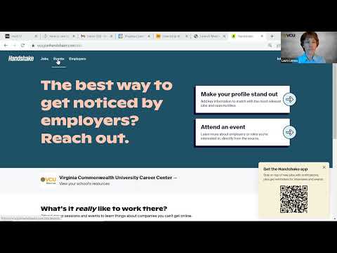 How to use Handshake for the Virtual Fair