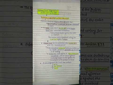 Supreme Court Judgements on Section -377 of the IPC|| Polity||