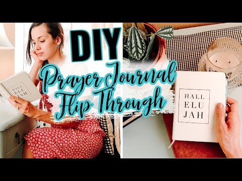How to Make a Prayer Journal | DIY Simple Prayer Journal Ideas!