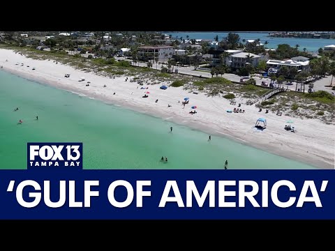 President Trump signs executive order to rename the Gulf of Mexico the ‘Gulf of America’