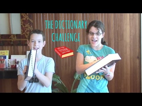 THE DICTIONARY CHALLENGE