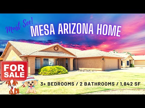 AFFORDABLE JUST LISTED Mesa Arizona Home For Sale | Phoenix Real Estate Market 2022