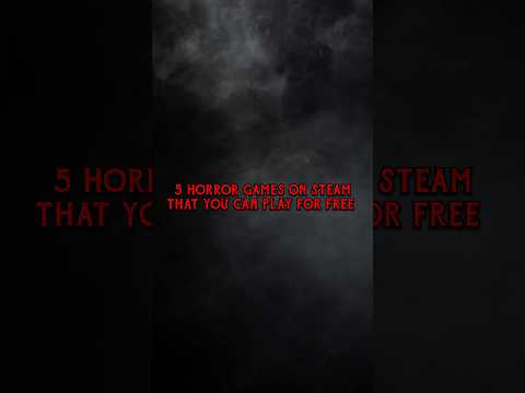 5 Horror Games on Steam that you can play for free! || #shorts #gaming #steam #horrorgames