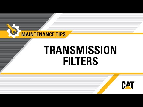 How to Replace Cat® Transmission Filters