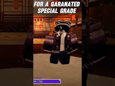 I get a guaranteed special grade in jujutsu infinite #roblox #jujutsuinfinite