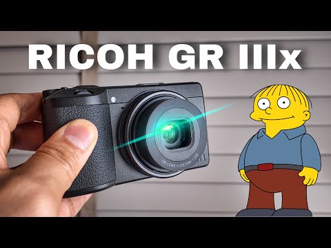 Ricoh GR IIIx: Using in auto mode