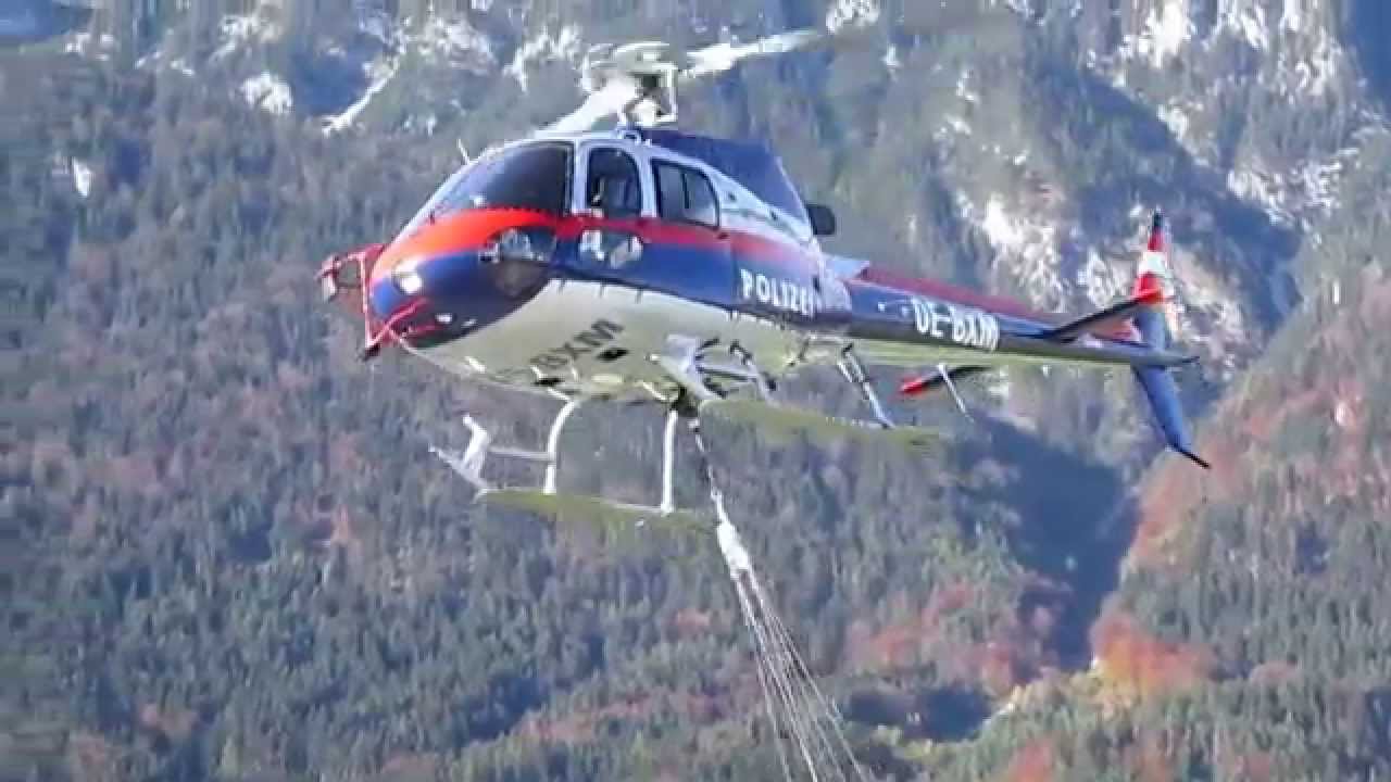 Vorführung Flugpolizei Innsbruck mit Einsatzkommando Cobra