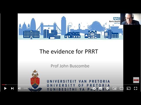 Prof John Buscombe - The evidence for PRRT