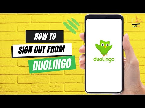 How to Sign out From Duolingo
