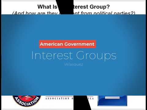 Velasquez GOV-Unit 2 American Gov Interest Groups