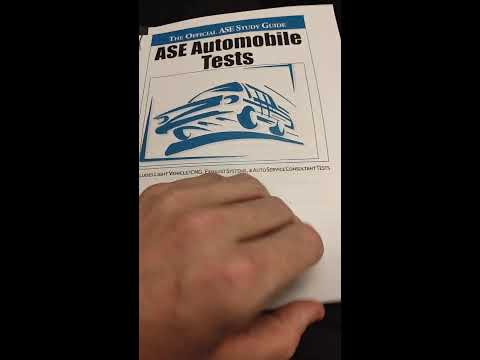studying for the ASE CERTIFICATION