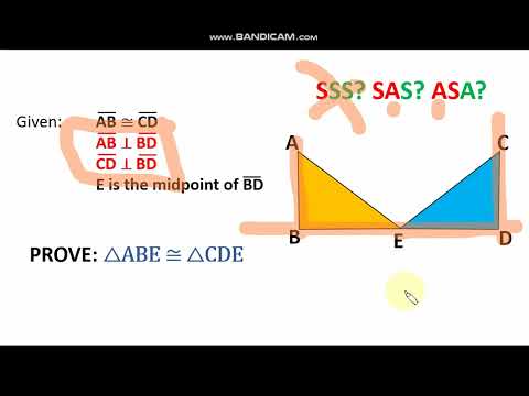 Proving Triangle Congruence SAS [GEOMETRY]