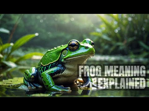 FROG SYMBOLISM AND MEANING AS SPIRIT, TOTEM, AND POWER ANIMAL