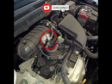 Vapor Canister Purge Valve: Location and Function on First Gen Nissan Rogue. 2008 - 2015.