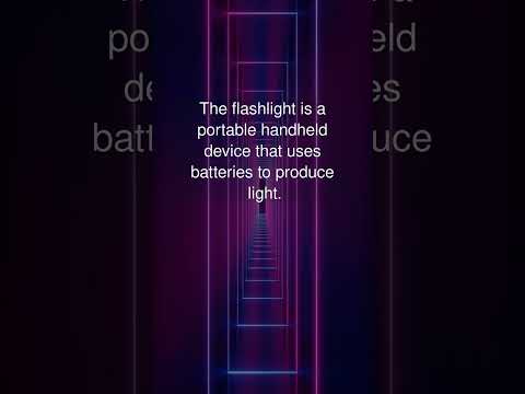 Flashlight was invented by David Misell on December 22, 1900