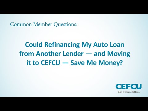 Refinancing an Auto Loan