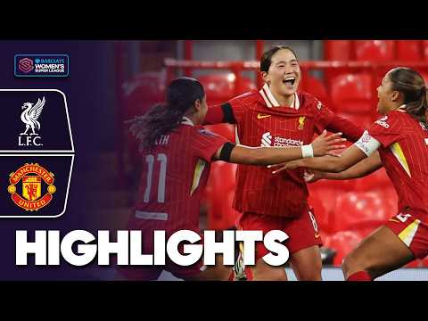 Liverpool Dominate Man Utd at Anfield | Liverpool v Manchester United Highlights | BWSL 24-25