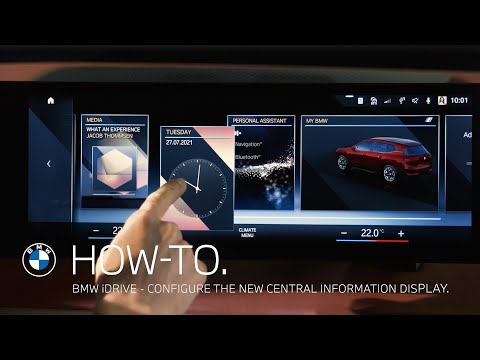 BMW iDrive – Konfigurace nového centrálního informačního displeje – BMW How-To